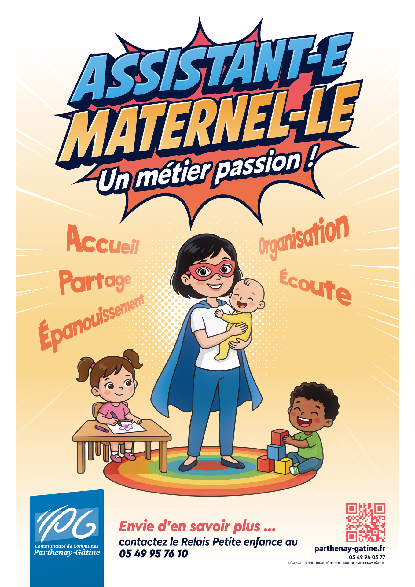 Assistant(e) maternel(le) un métier passion - Ville de Parthenay